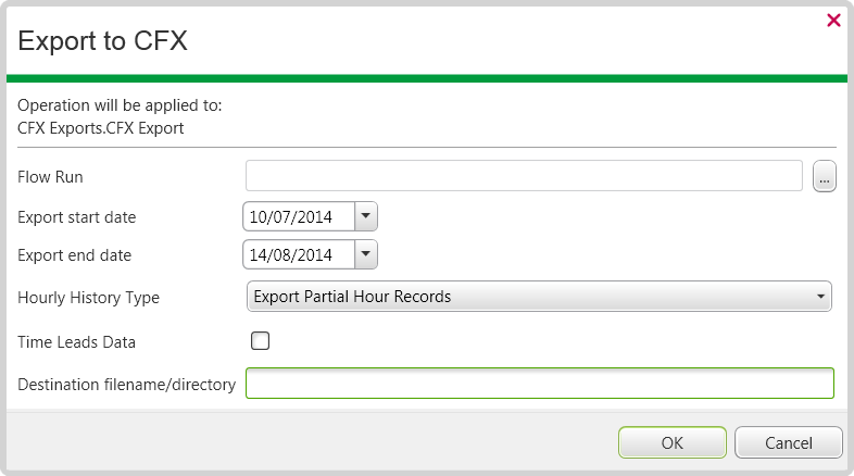 CFX Export Driver Guide - Export to CFX (Using CFX Specific Actions)